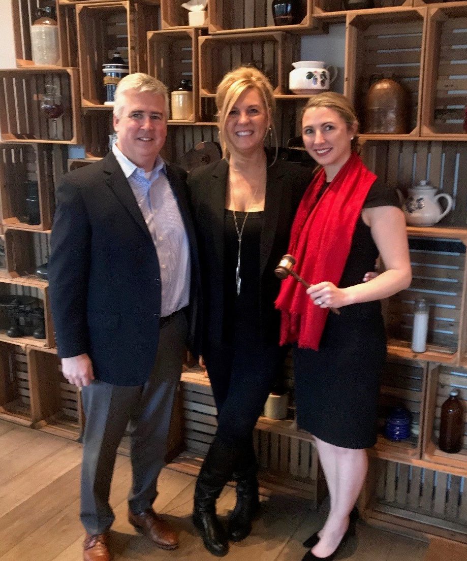 Joe Fowler and Jacqueline Campbell Receives The Golden Gavel - FHMS Law